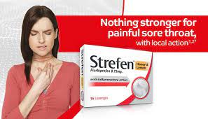 Strefen Honey and Lemon Lozenges - 16 - VSM Pharmacy