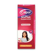 Calpol Six Plus Orange Oral Suspension - 200ml - VSM Pharmacy