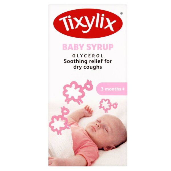Tixylix Infant Cough Syrup for Dry Tickly Cough - 100ml - VSM Pharmacy